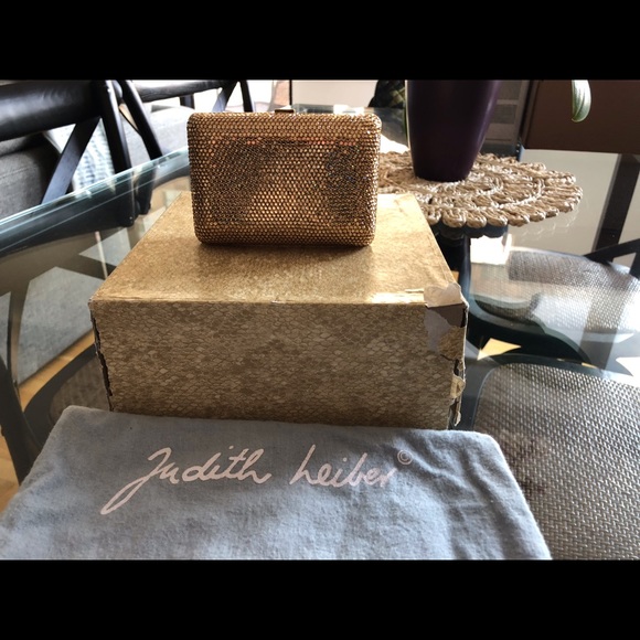 Judith Leiber | Bags | Judith Leiber Evening Clutch Bag Gold | Poshmark